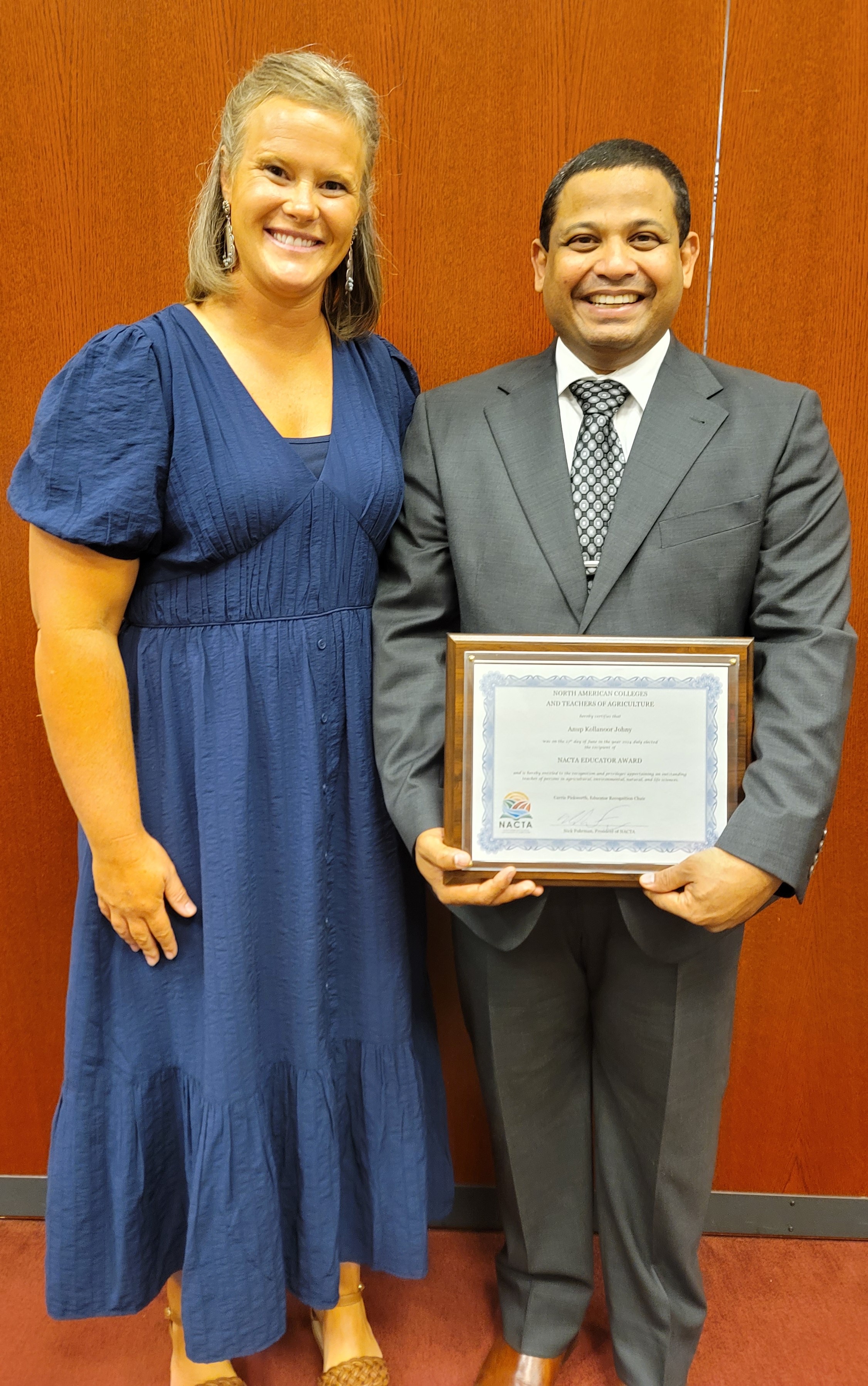 Anup Johny_Laura Rice_NACTA – Anup Johny Team